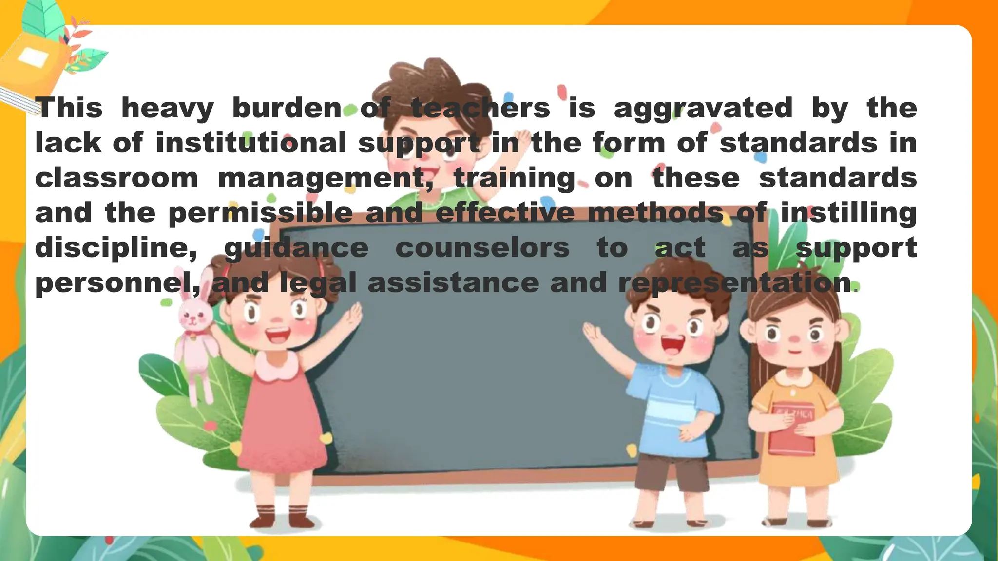 LEGISLATION REPORT student discipline and rights | PPTX