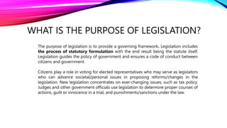 LEGISLATION STATUTORY INTERPRETATION(Source of Law).ppsx