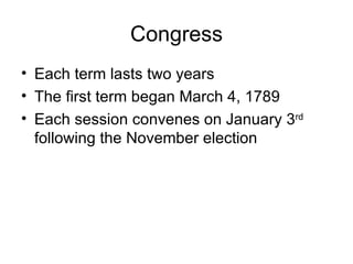 Legislative Branch | PPT