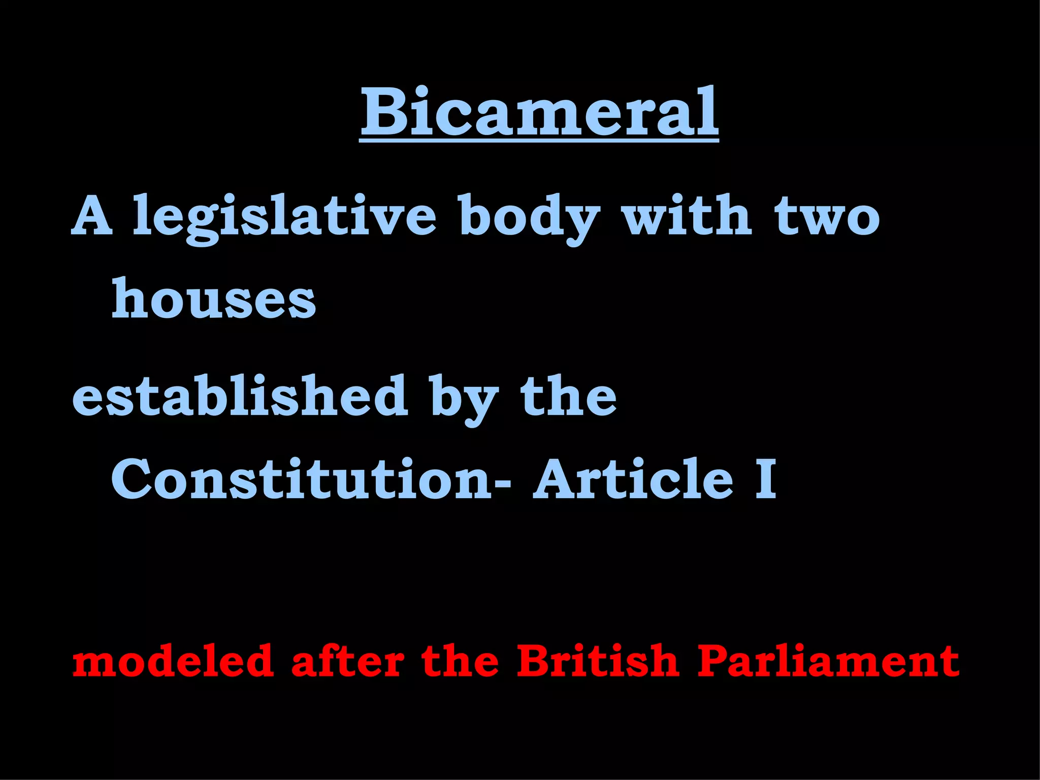 Legislative Branch Notes | PPT