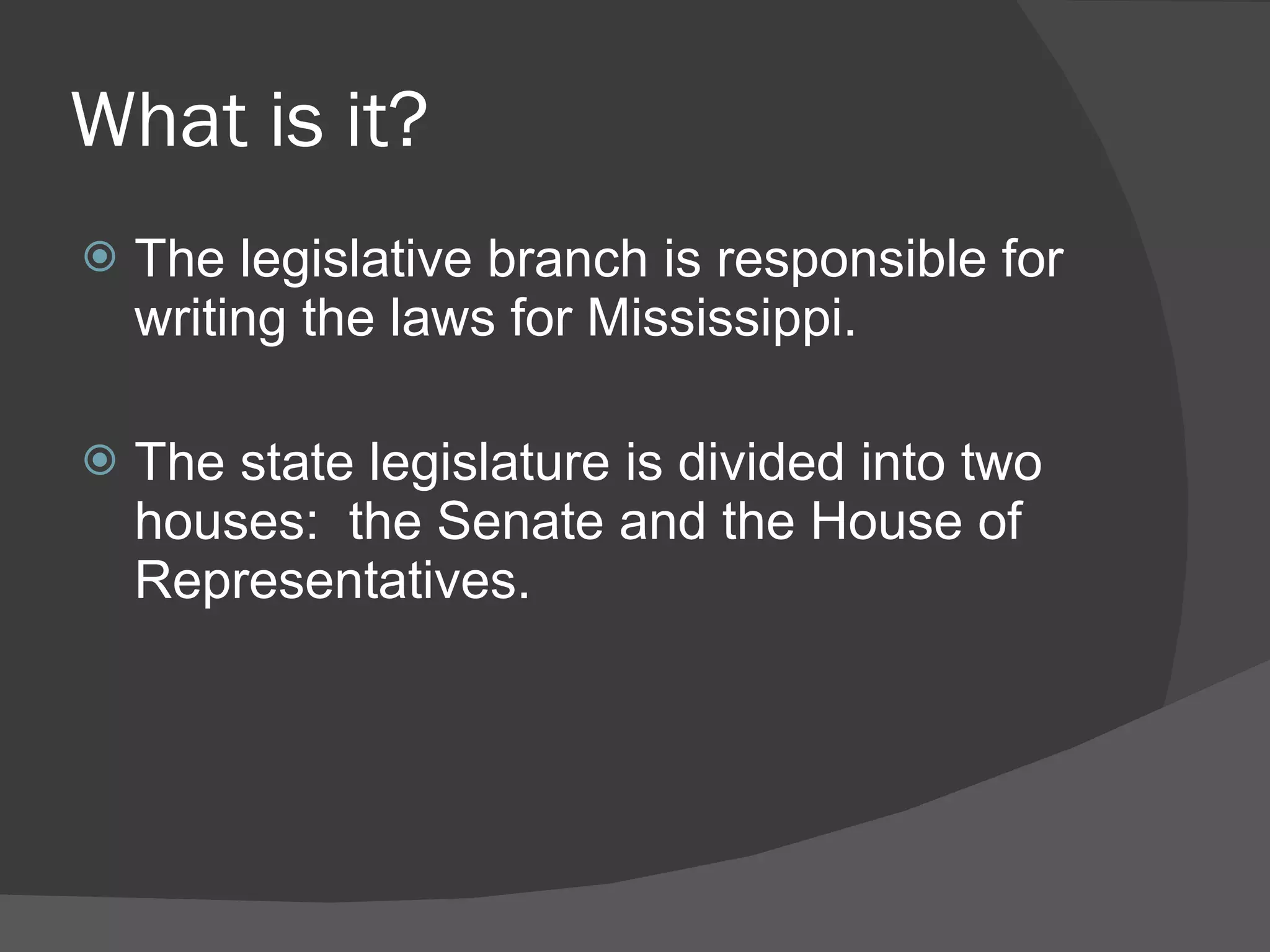 Legislative Branch PowerPoint | PPT | Law