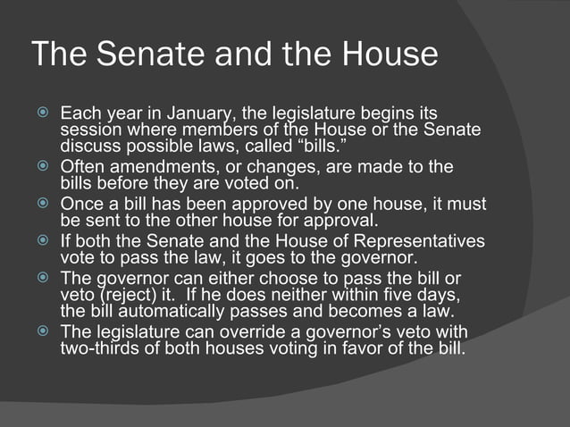 Legislative Branch PowerPoint | PPT | Law