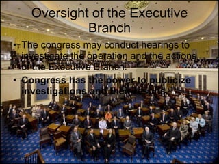 Legislative branch presentation | PPT