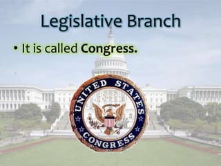 Legislative branch | PPT
