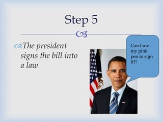 Legislative branch lawmaking process | PPTX