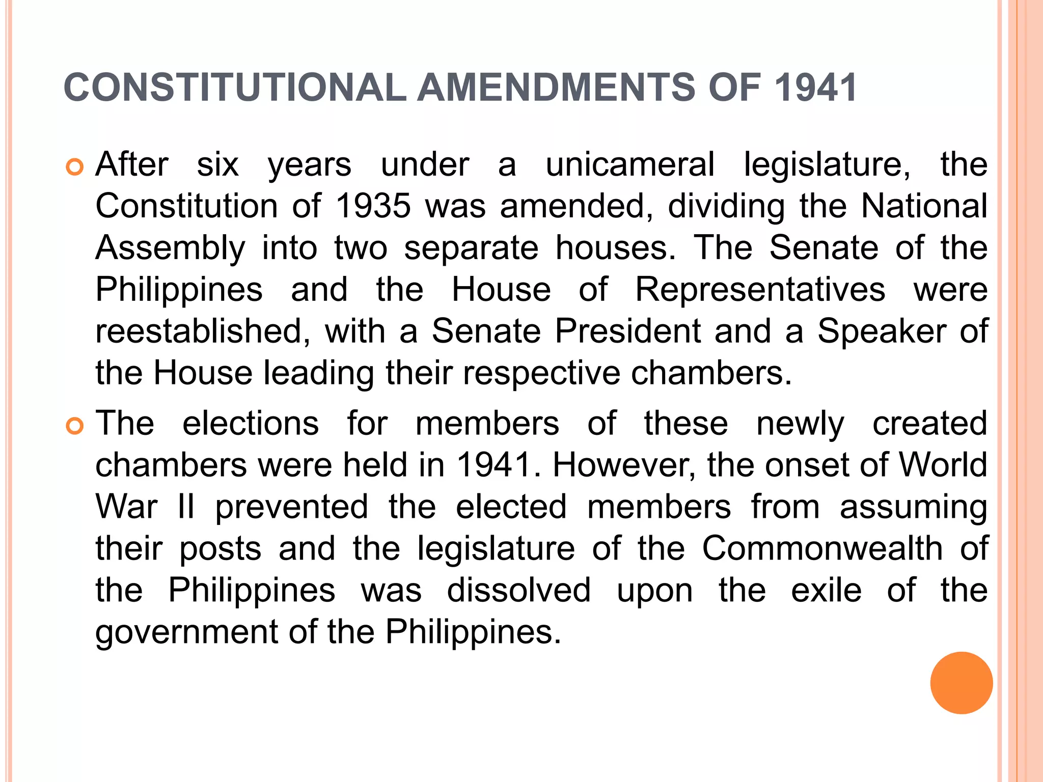 Legislative branch ph | PPT