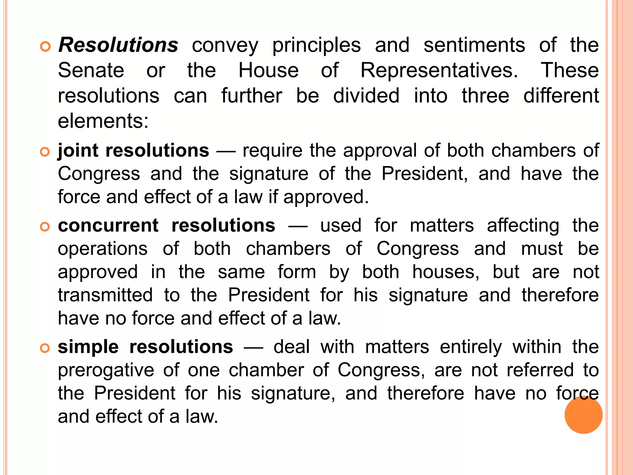 Legislative branch ph | PPT