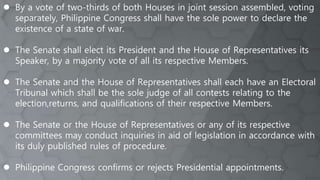 LEGISLATIVE BRANCH REPORT...........pptx