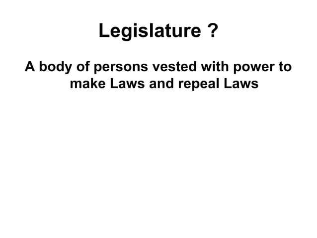 Legislative procedures | PPT