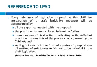 Legislative Proposal (Bill) Making Process in Bangladesh | PPTX