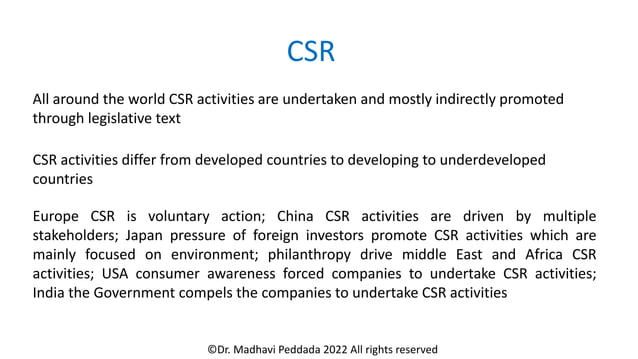 CSR Legislation .pptx