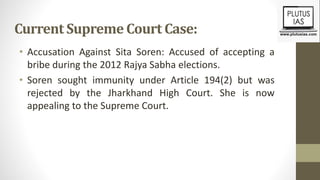 Legislators Immunity From Prosecution.pptx