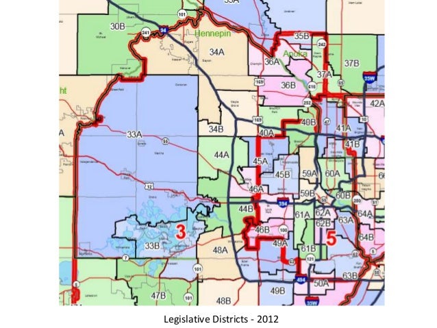 Minnesota Legislative Districts (Minneapolis), 1967-2012