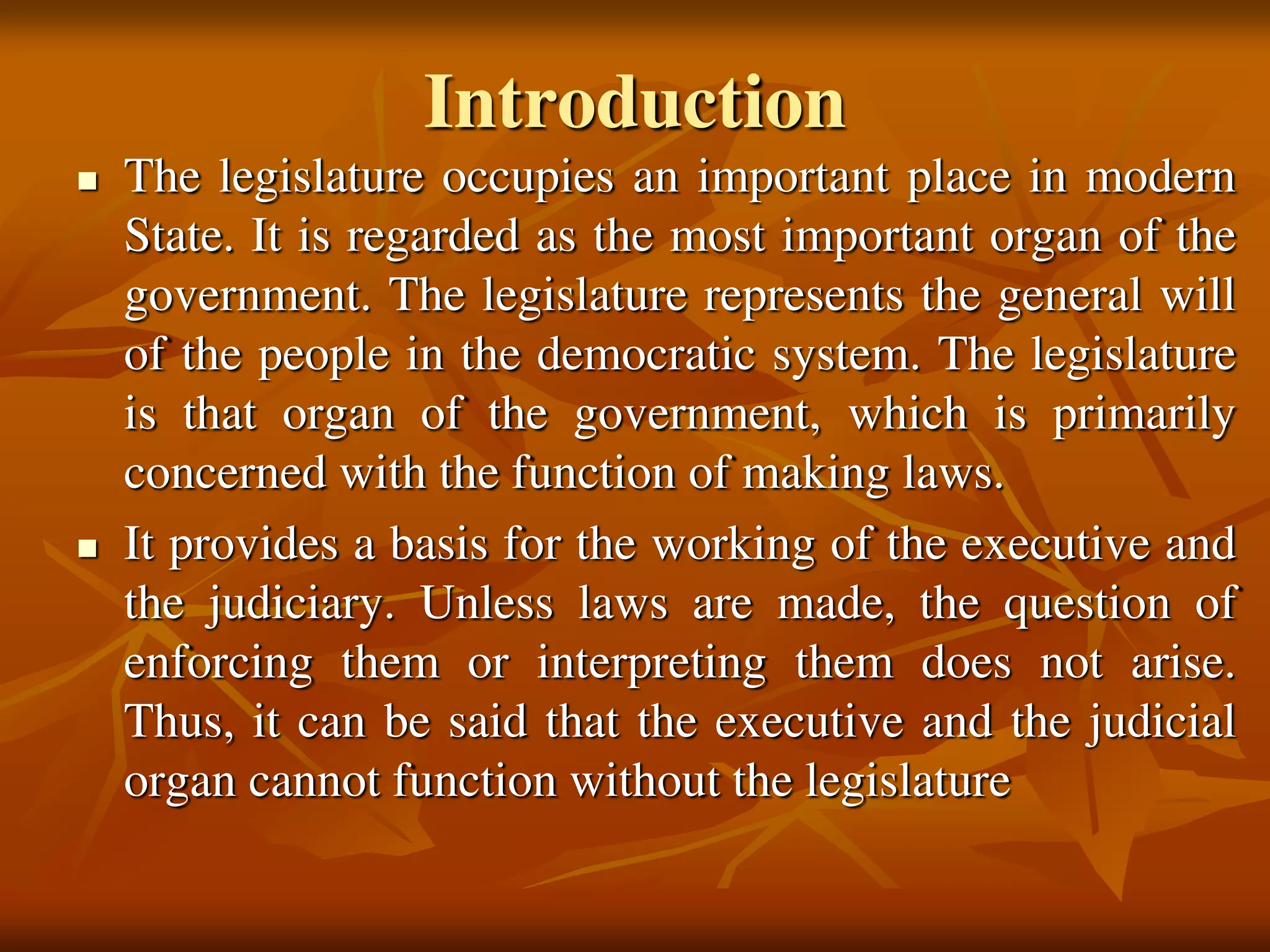 Legislature | PDF