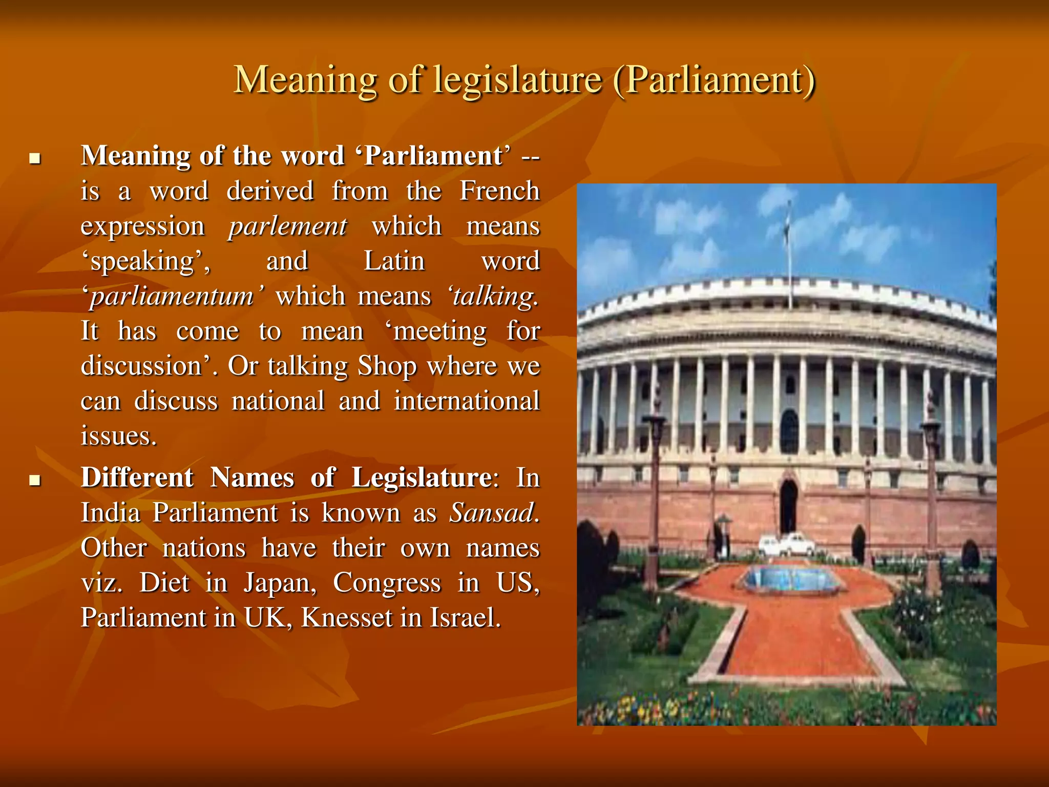 Legislature | PDF