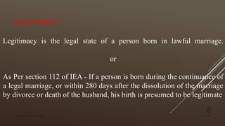 LEGITIMACY AND PATERNITY.pptx