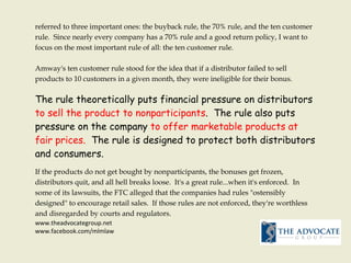 Legitimate Mlm Or Pyramid Scheme How Can You Tell | PPT