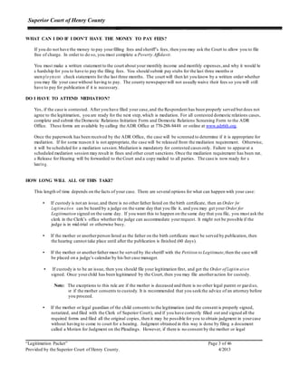 Legitimation packethenry | PDF