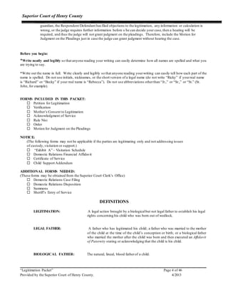 Legitimation packethenry | PDF