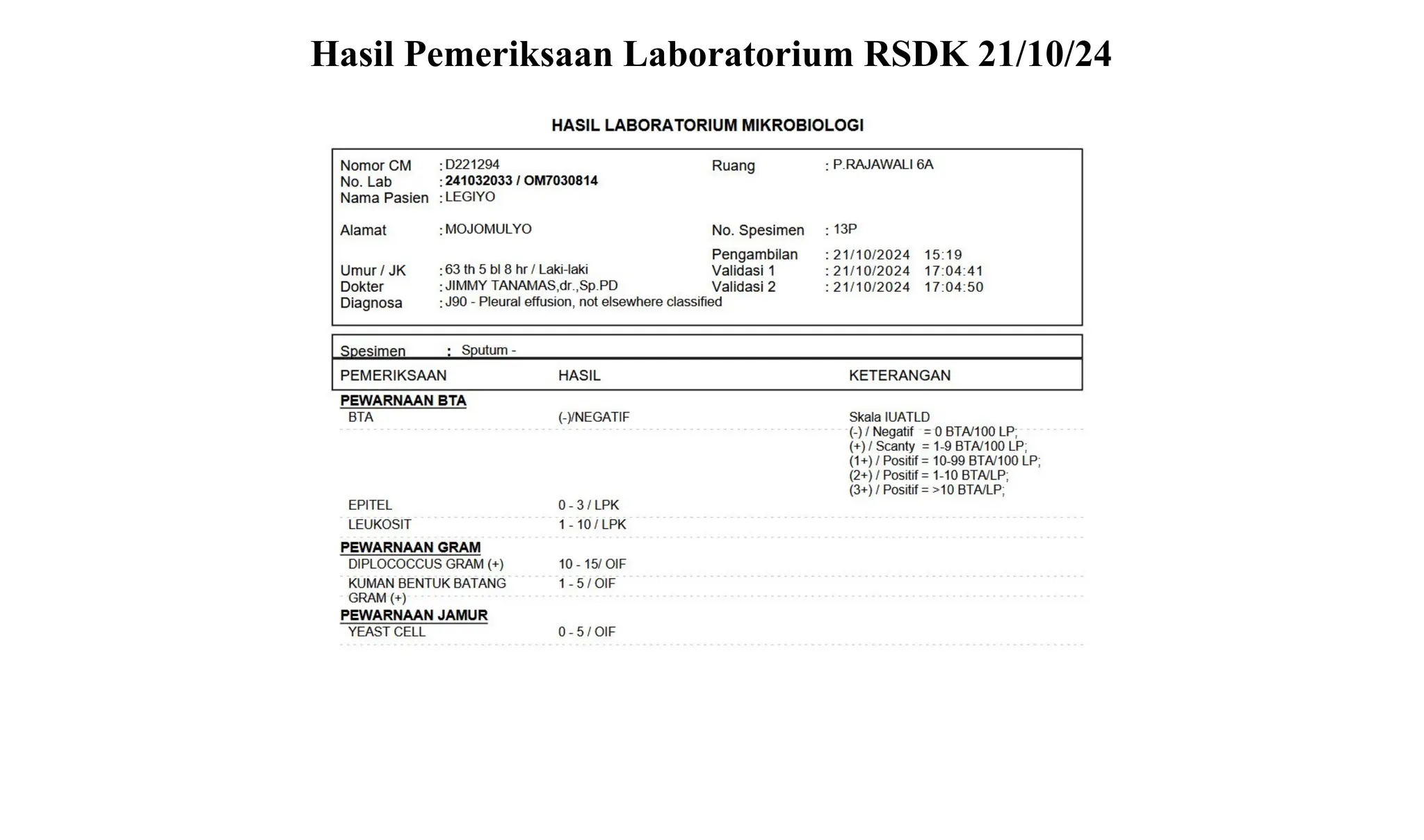 Legiyo - Renal Cell Carcinoma T3bN1 M1, Hipotensi, Hiponatremia (124 ...