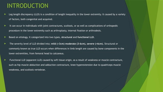 LEG LENGTH DISCREPANCY asessment and management.pptx