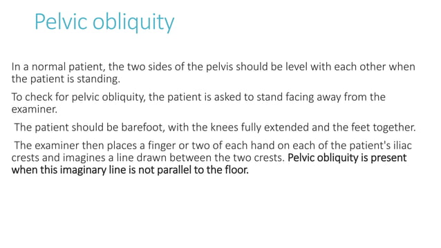Leg length measurements | PPTX