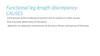 Leg length measurements | PPTX