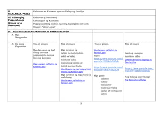 LE_GMRC1_Q2_W1_v2.pdf grade 1 DAILY LESSON LOG | PDF