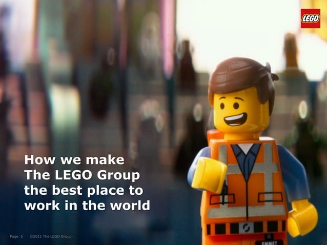 Lego presentation - The Use and Usefulness of Employee Engagement ...