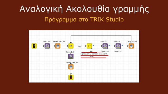 LEGO Mindstorms EV3 Line Follow Proportional TRIK Studio | PDF