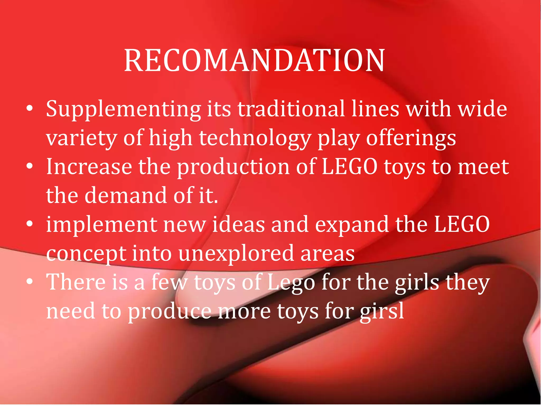 Lego company | PPTX