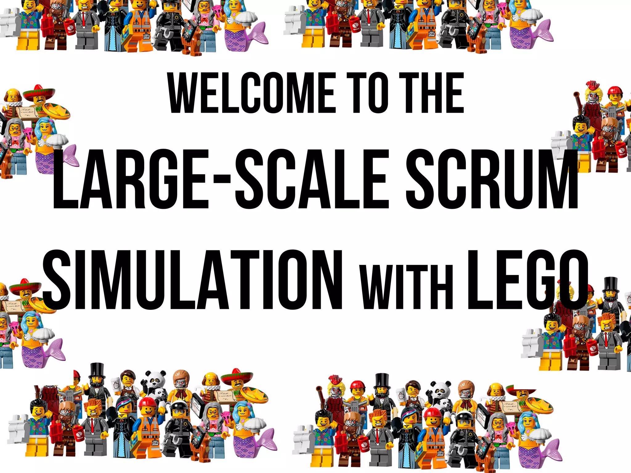 LeSS simulation with LEGO at #agileee 2017. (lego for scrum) | PPT