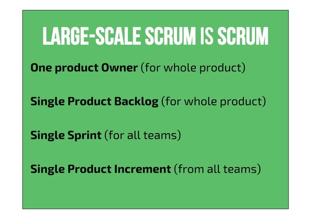 #lego4scrum with Large-Scale Scrum (LeSS) | PPT