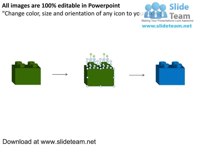 Lego blocks and pieces stacked on top of one another process 8 stages ...