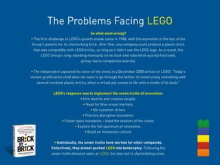 Brick by Brick - How Lego reinvented the seven truths of innovation to ...