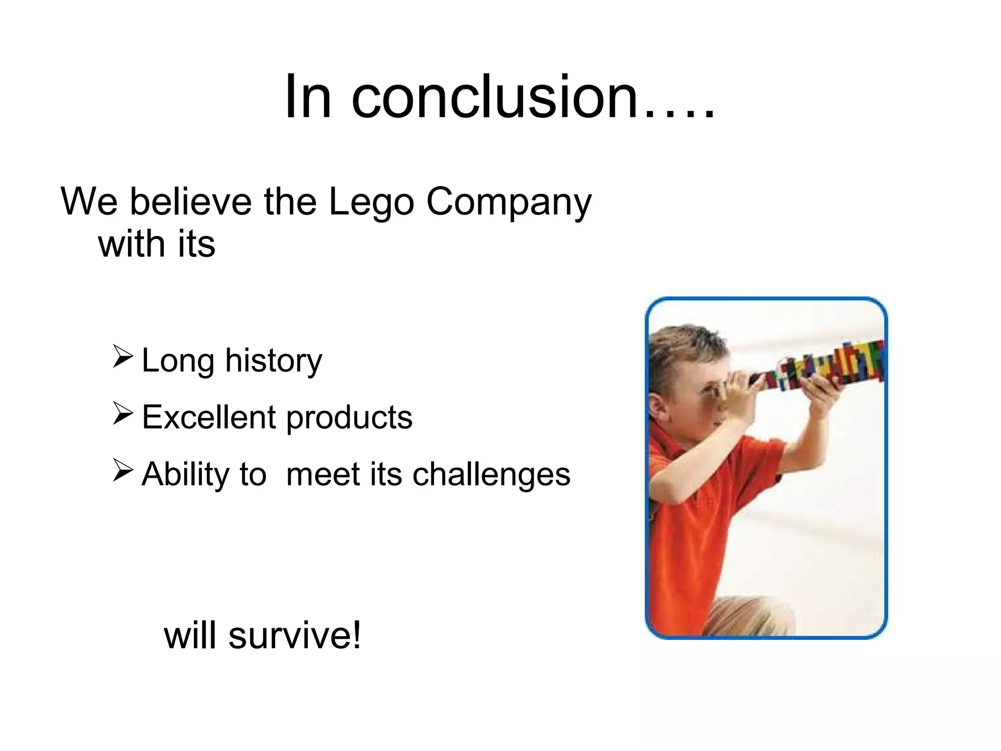 Lego company | PPT