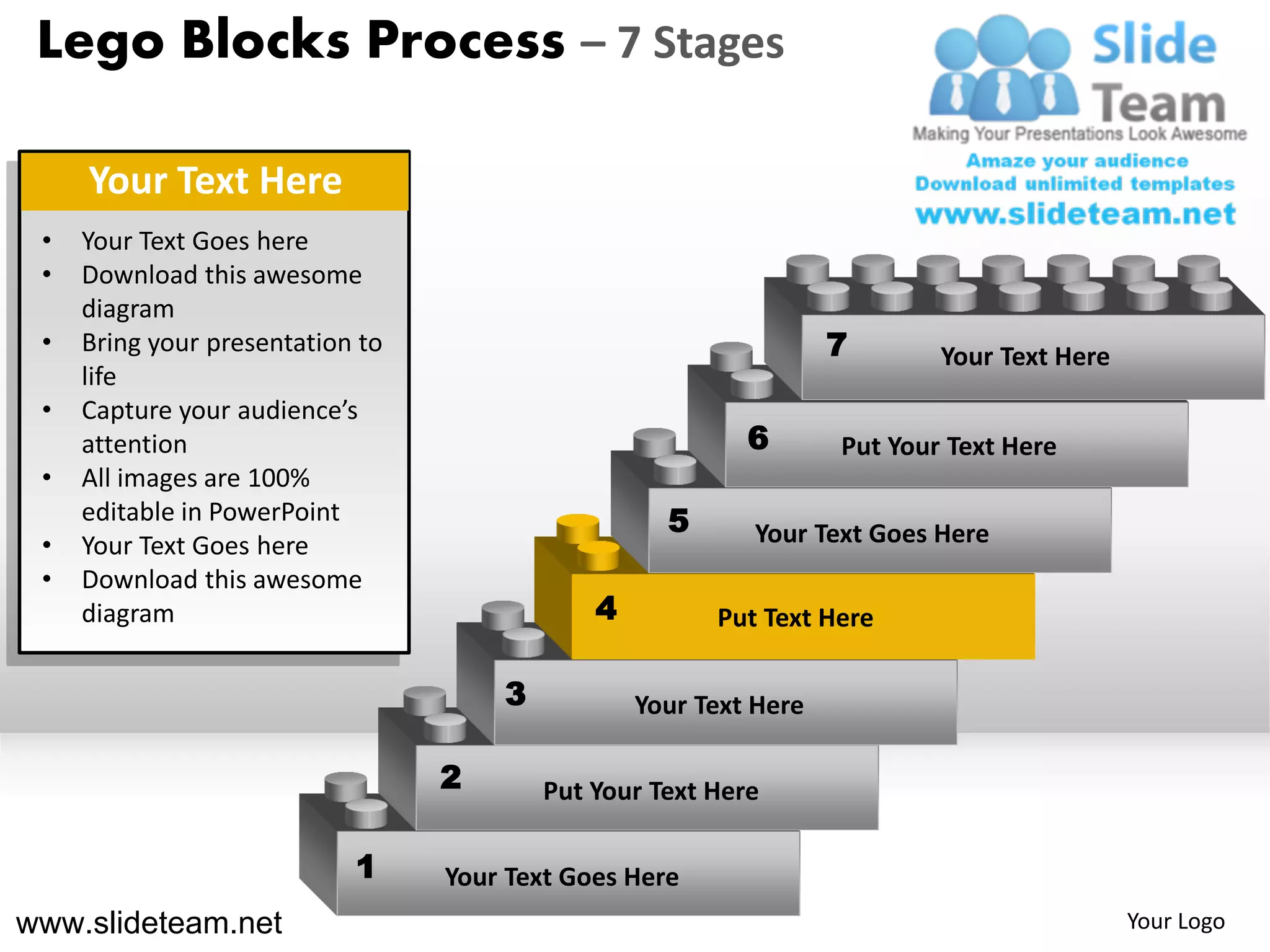 Lego cubes building blocks stacked building blocks logical process 7 ...