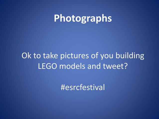 Digital footprint meets Lego | PPTX