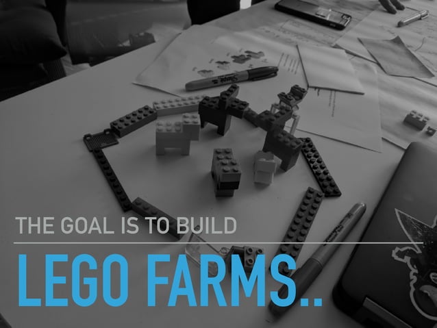 Lego farm game for simulating Scrum | PPT