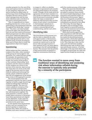 Risk Assessment using LEGO® Serious Play® | PDF