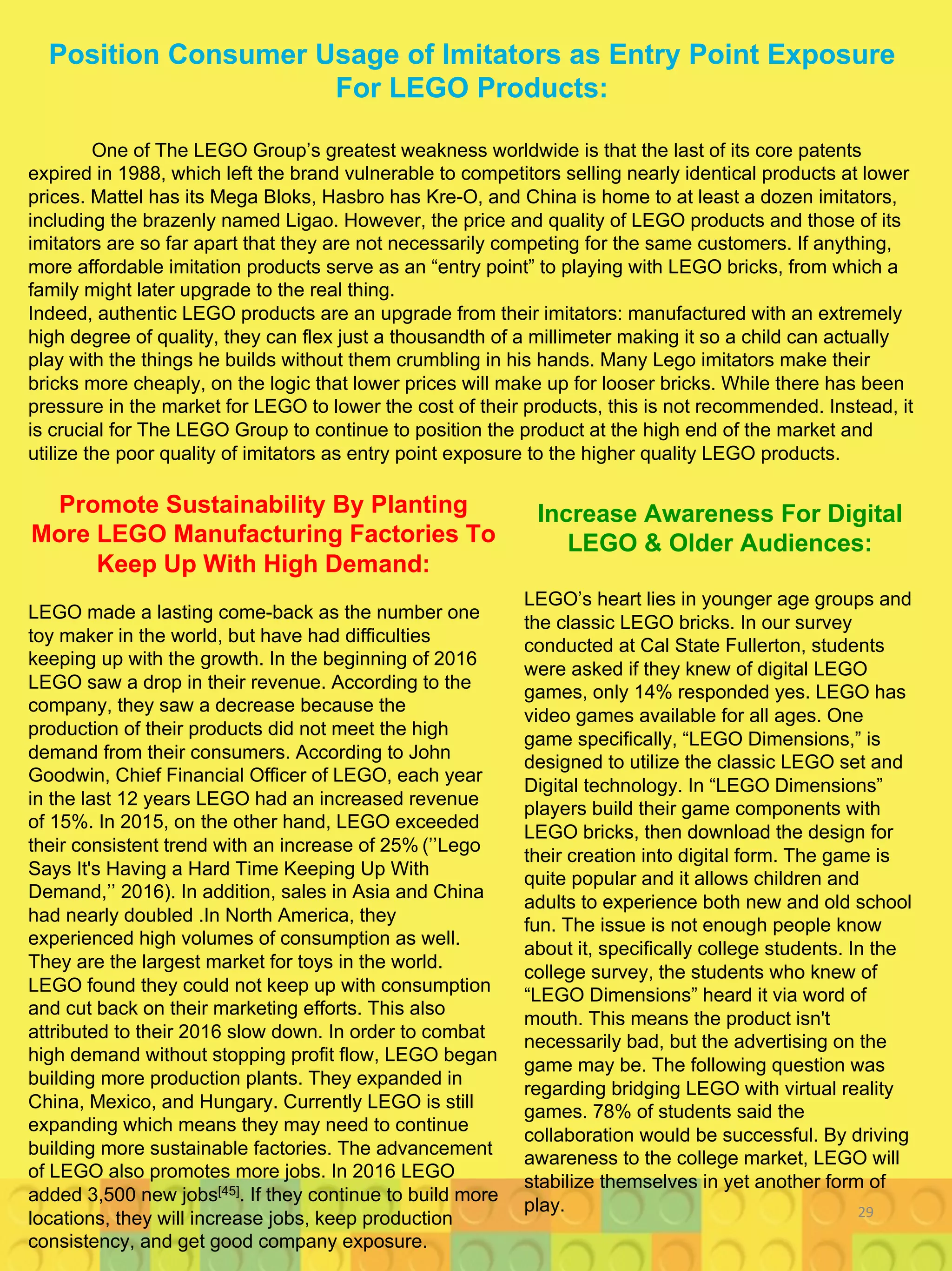 Lego Final Audit Book | PDF