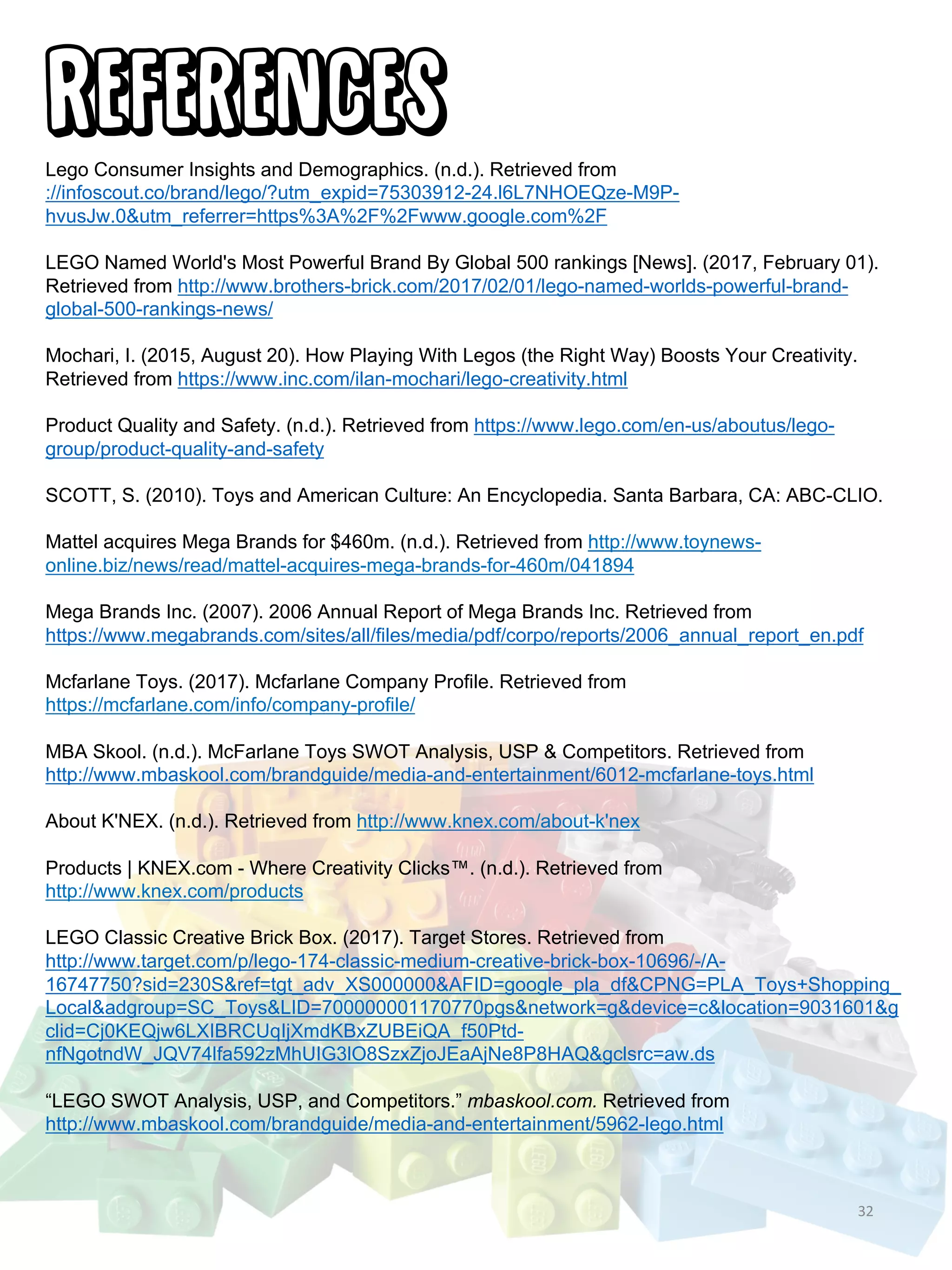 Lego Final Audit Book | PDF