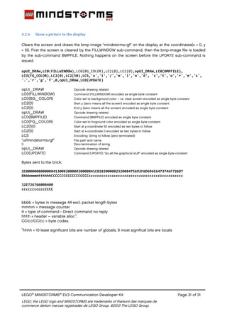 Lego mindstorms ev3 communication developer kit | PDF