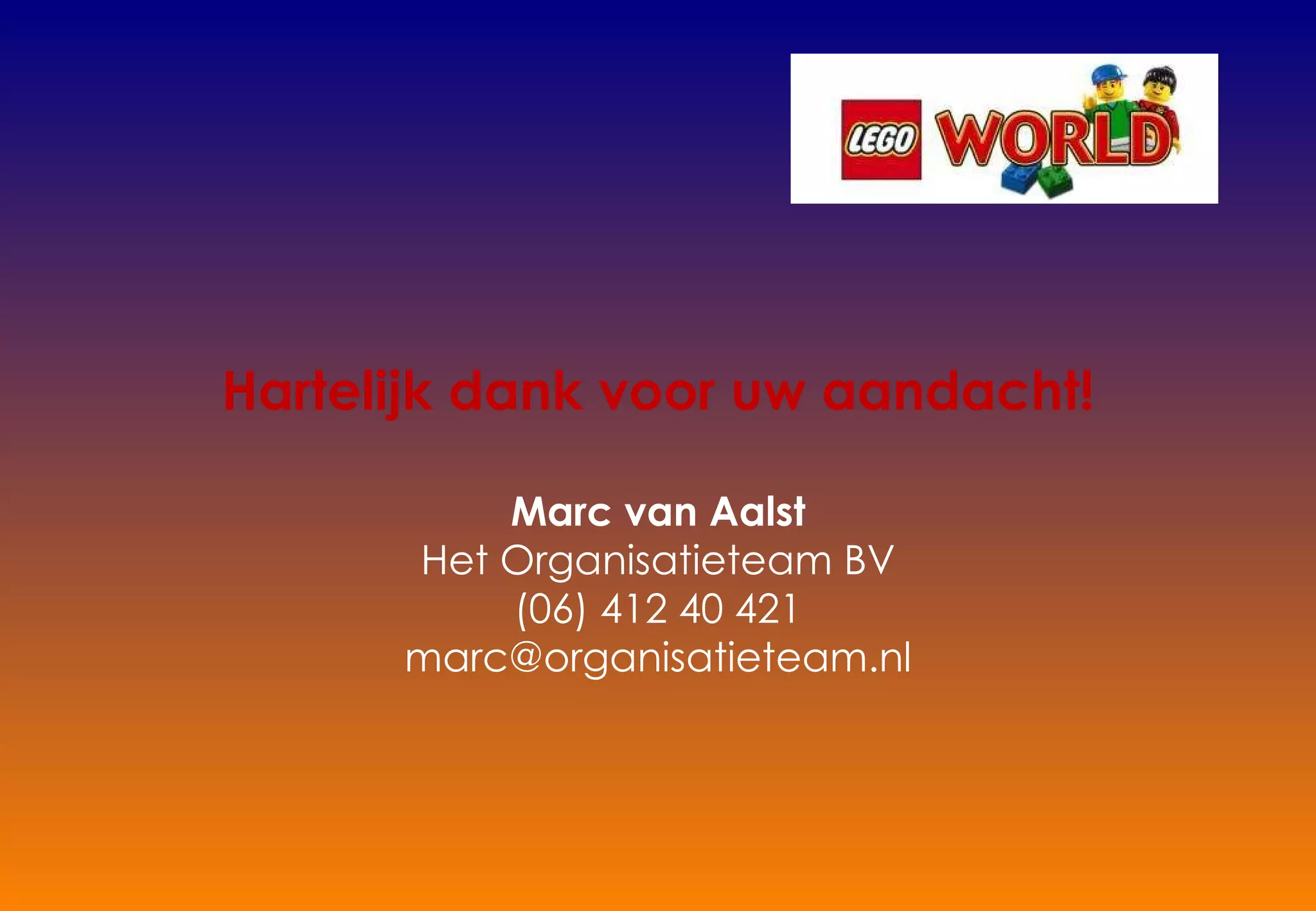 Lego partner presentatie mv a versie 3 | PPT