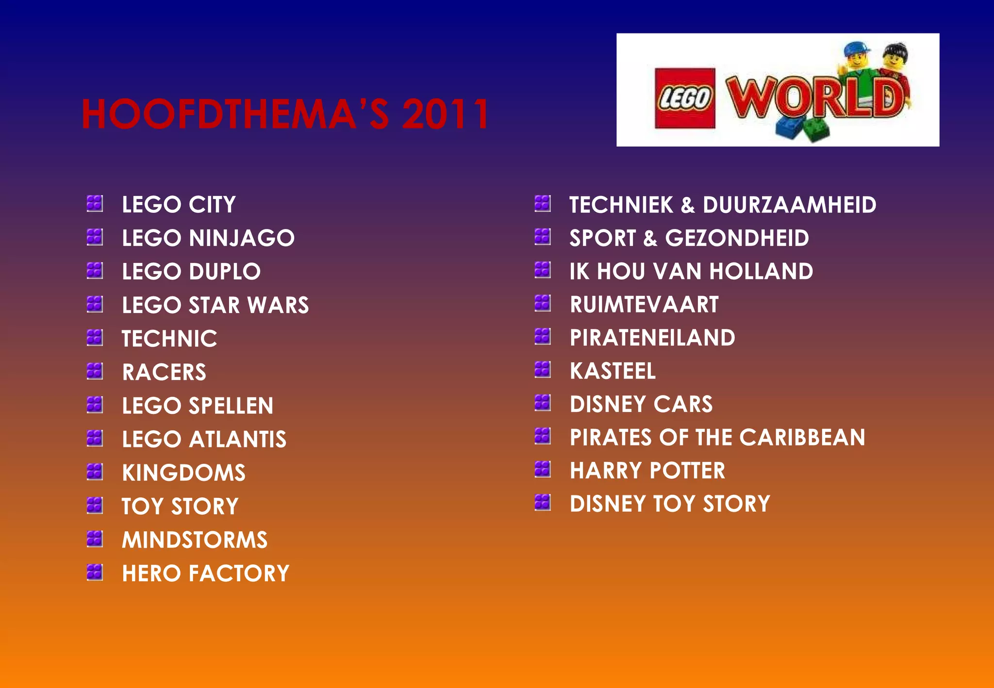 Lego partner presentatie mv a versie 3 | PPT