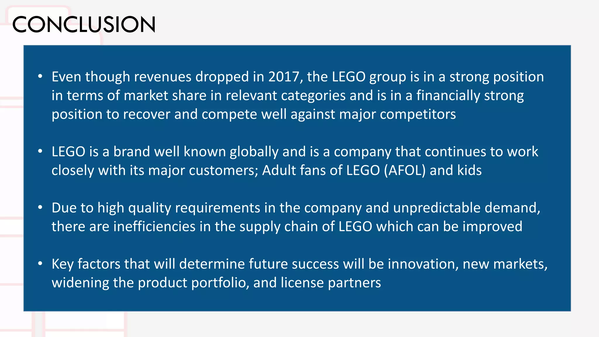 LEGO presentation (2018) | PDF