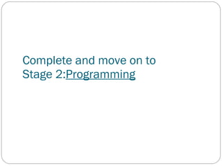 Lego Robotics(Build Stage) | PPT