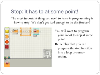 Lego Robotics(Programming) | PPT