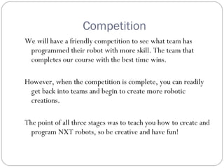 Lego Robotics(Programming) | PPT