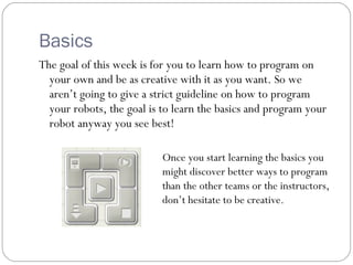 Lego Robotics(Programming) | PPT